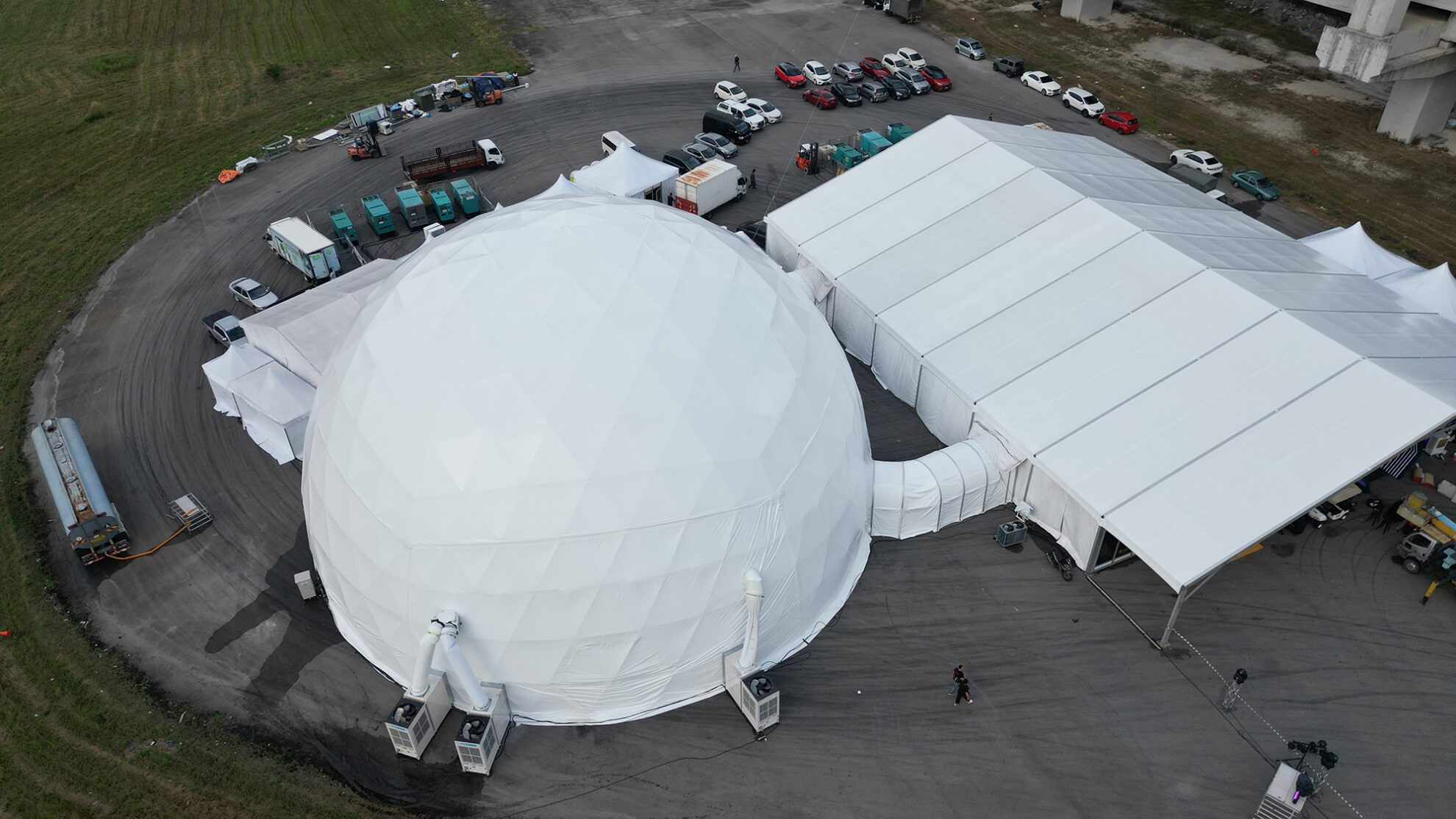 Geodesic Dome Tent Project - Jotun Event Bandar Malaysia, Sg.Besi