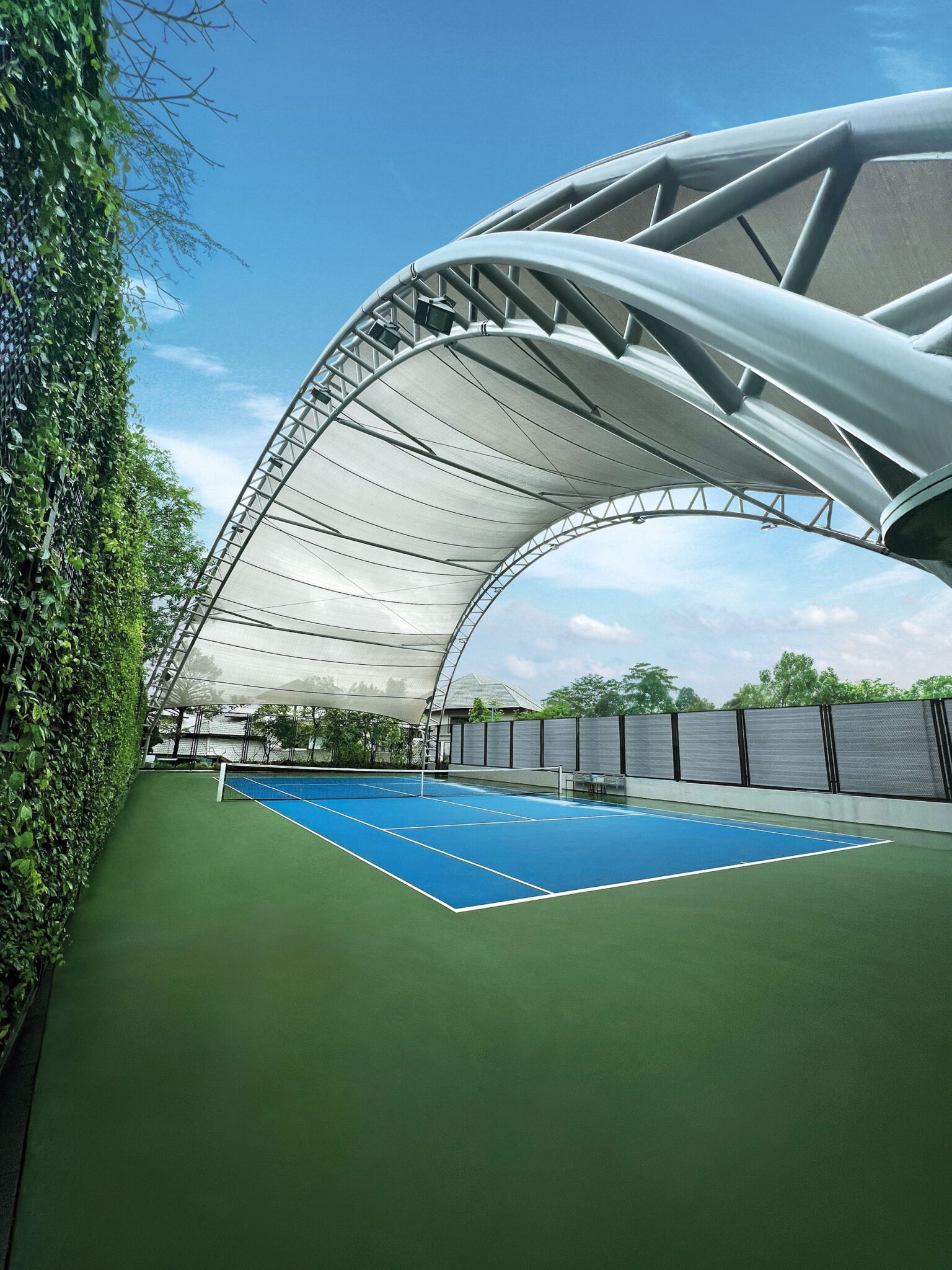About TFS - Tension Fabric Structures | Tensile Membrane Roof