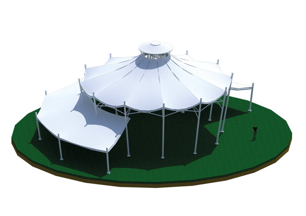 Design, Build & Maintenance Service - Tensile Membrane Structure